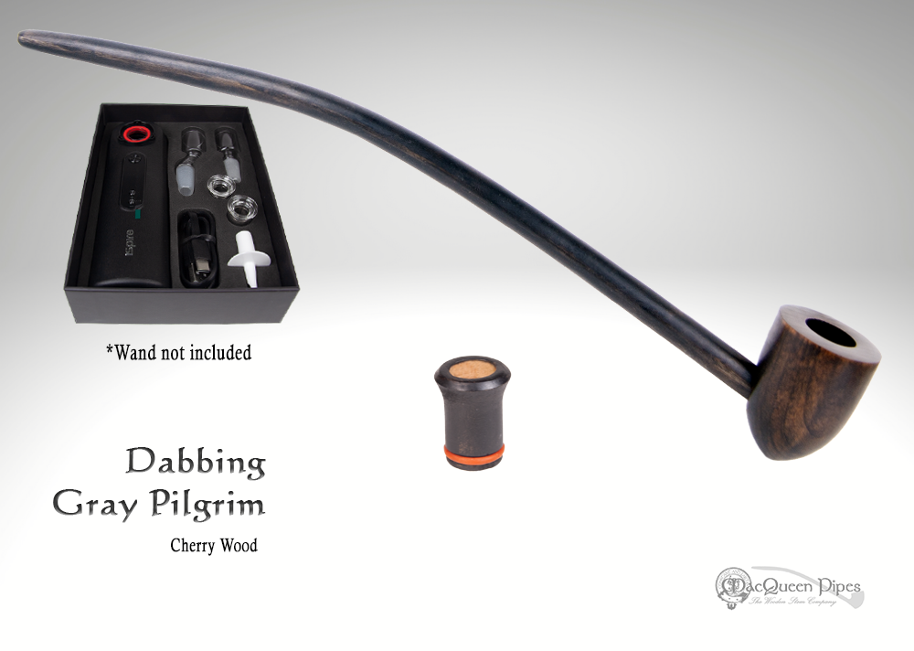 Dabbing Gray Pilgrim – MacQueen Pipes
