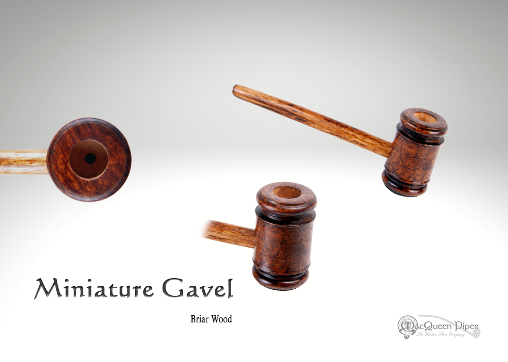Miniature Gavel – MacQueen Pipes